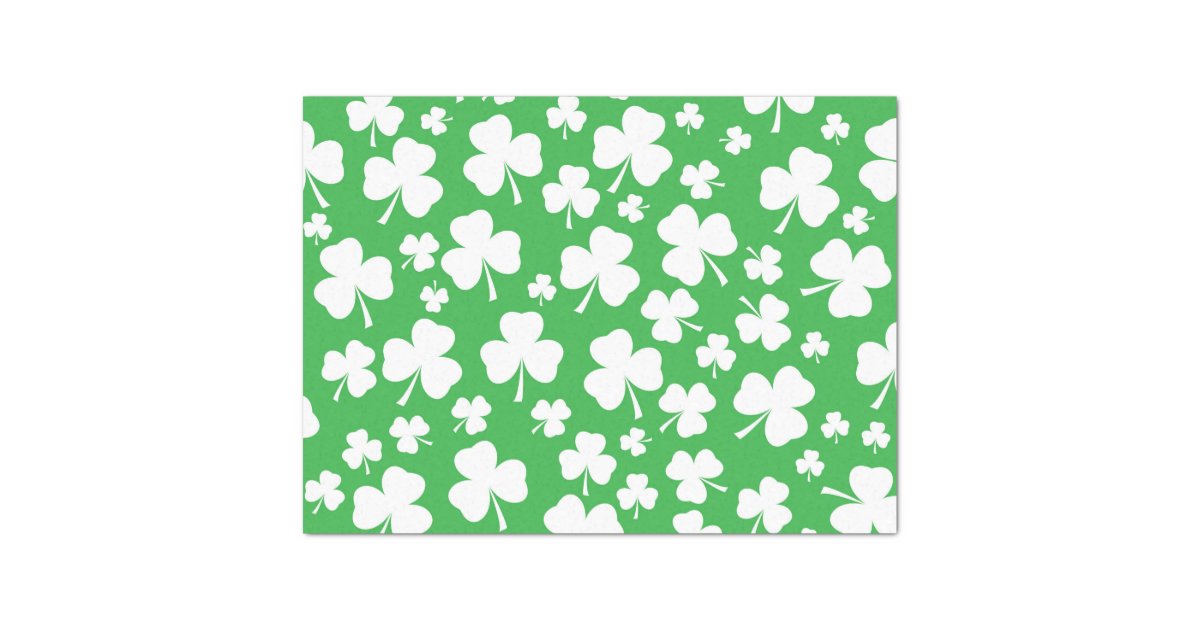 Shamrock Tissue Paper. Tissue Paper | Zazzle
