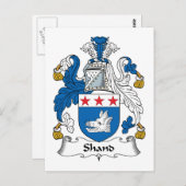 Shand Family Crest Postcard | Zazzle