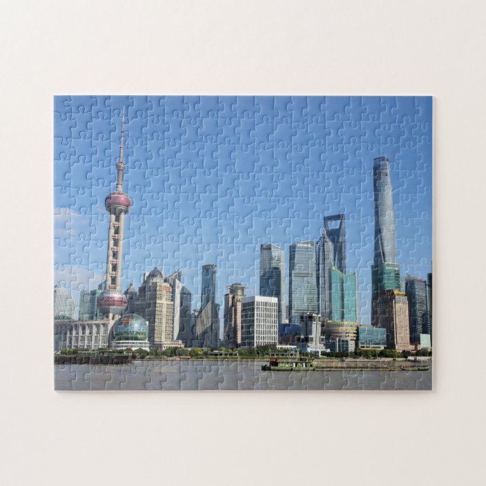 Shanghai from the Bund Puzzle | Zazzle.com