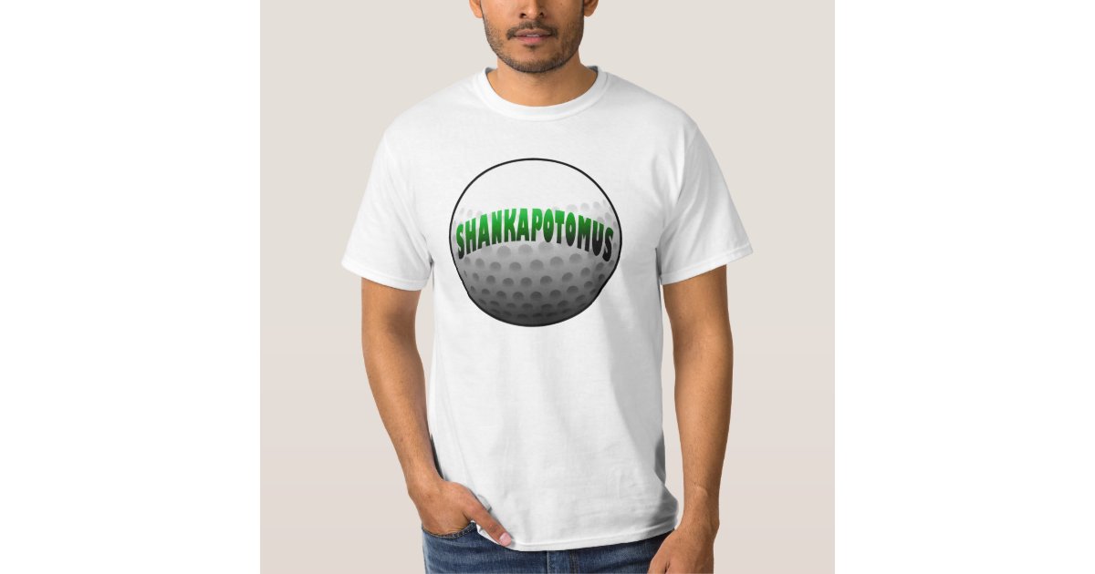 Shankapotomus golf ball shirt | Zazzle