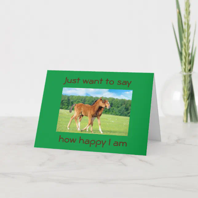 SHARING A "BIRTHDAY" WITH "YOU" IS "AWESOME" CARD | Zazzle