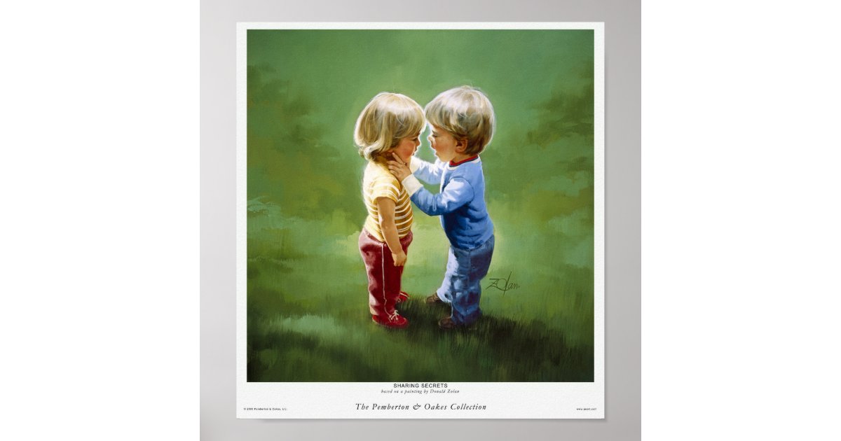Sharing Secrets Poster | Zazzle