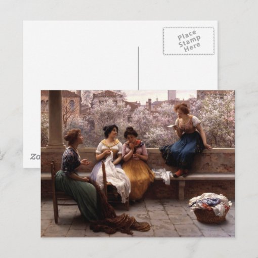 Sharing the Letter Postcard | Zazzle