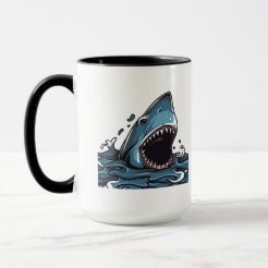 Shark Mugs - No Minimum Quantity | Zazzle
