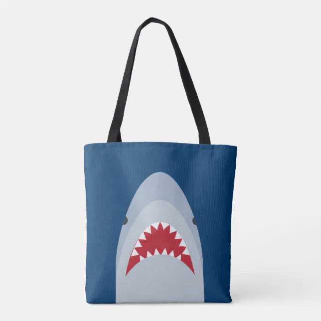 Shark Attack Tote Bag | Zazzle