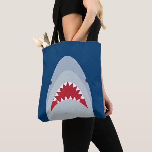 Shark Attack Tote Bag | Zazzle