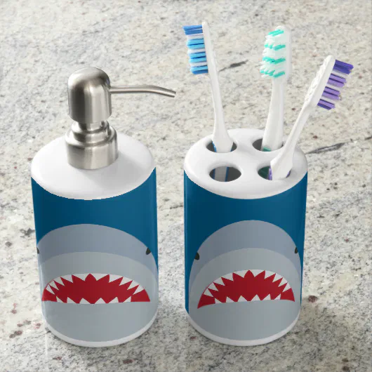 Shark Bath Set | Zazzle