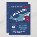 Shark Birthday Invitation. Bite party Invitation | Zazzle