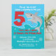 Shark Bite Invite- 5th Birthday Party Invitation | Zazzle
