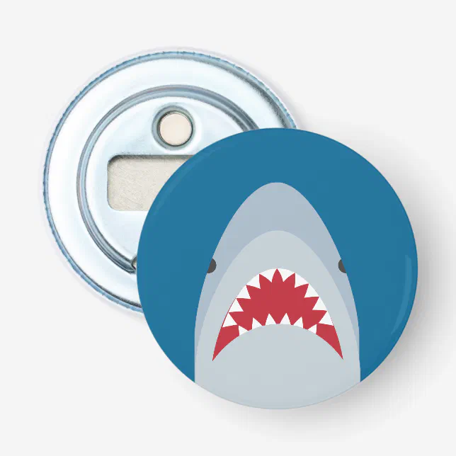 Shark Bottle Opener Fridge Magnet | Zazzle