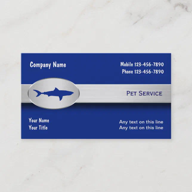 Shark Business Cards | Zazzle