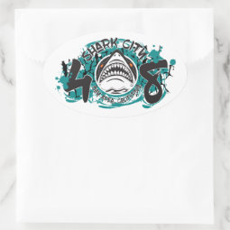 Shark City Bay Area 408 Sticker | Zazzle