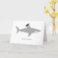 Shark Graduation Card | Zazzle