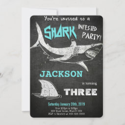 Shark Invitation | Zazzle