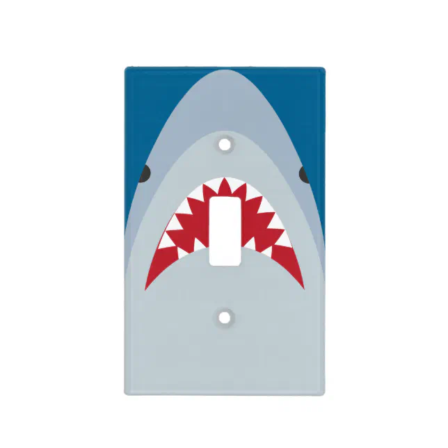 Shark Light Switch Cover | Zazzle