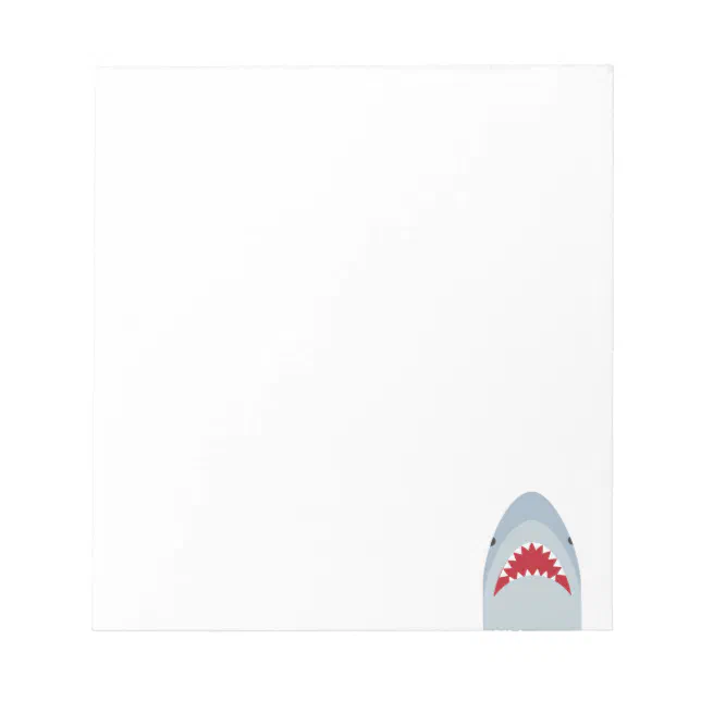 Shark Notepad | Zazzle
