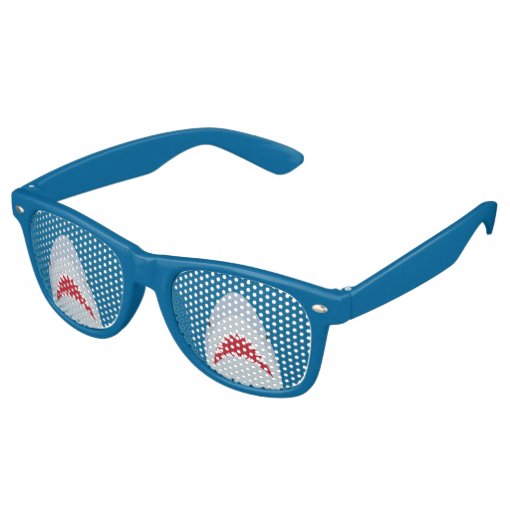 Shark Party Shades | Zazzle