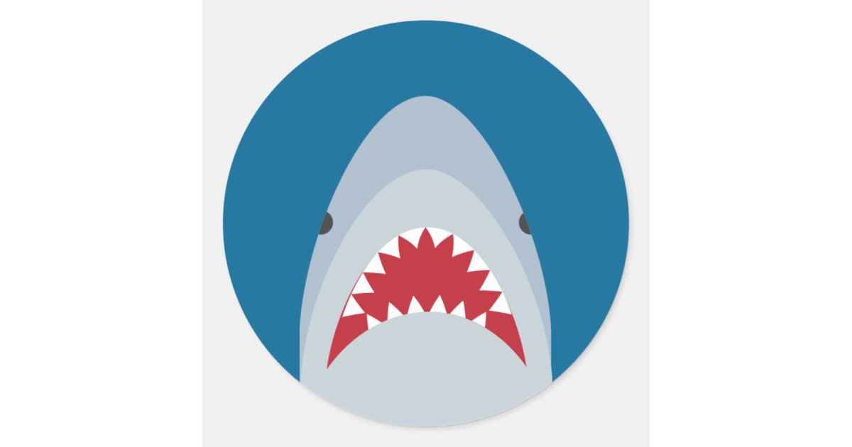 Shark Stickers | Zazzle
