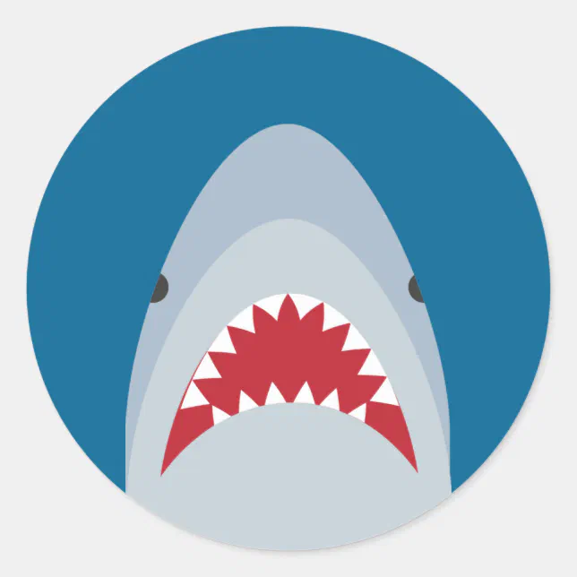 Shark Stickers | Zazzle