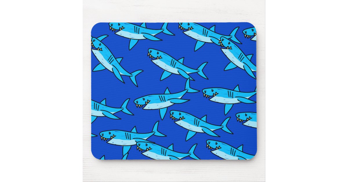 Shark Wallpaper Mouse Pad | Zazzle