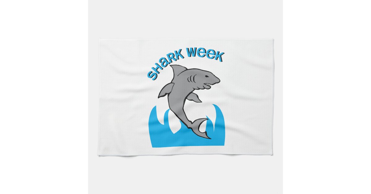 Shark Week Towel | Zazzle
