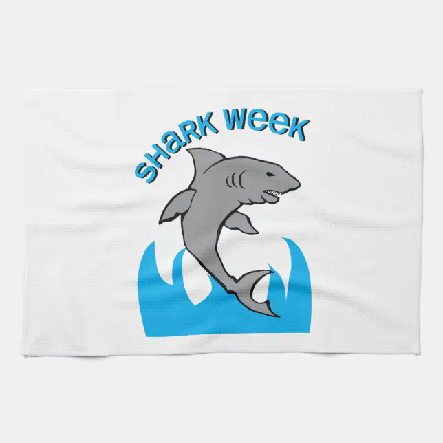 Shark Week Towel | Zazzle