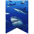 Sharks Banner Flags | Zazzle