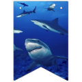 Sharks Banner Flags | Zazzle