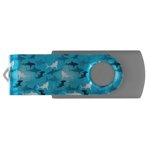 sharks! USB flash drive | Zazzle