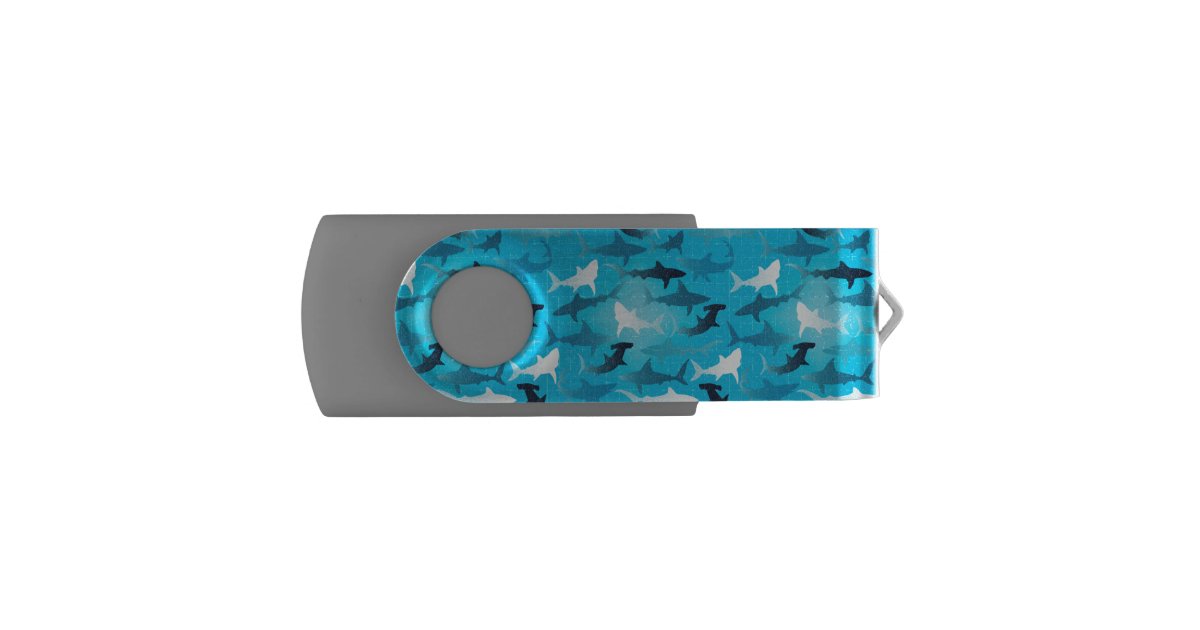 sharks! USB flash drive | Zazzle