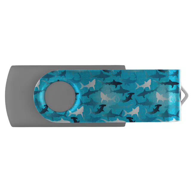 sharks! USB flash drive | Zazzle