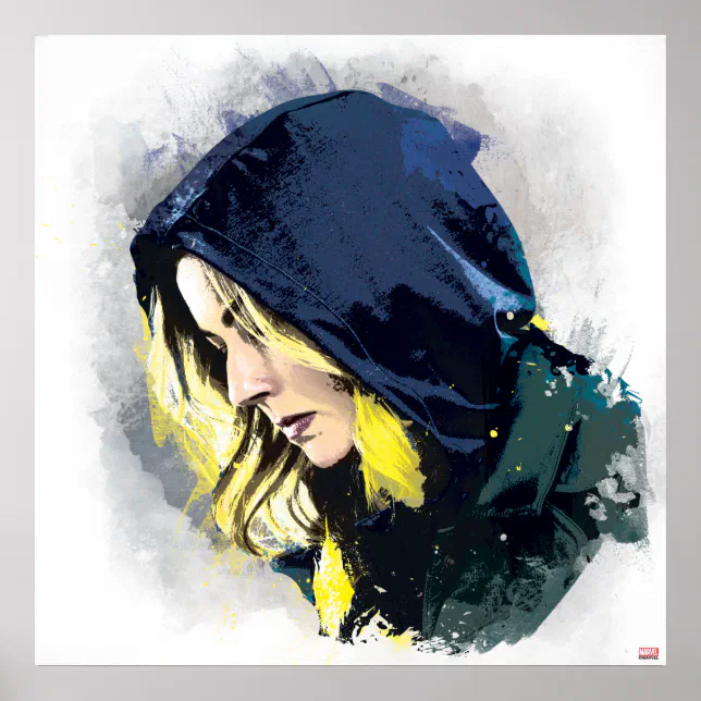 Sharon Carter Painted Graphic Poster | Zazzle