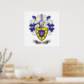Sharp Family Crest Coat of Arms Poster | Zazzle