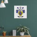 Sharp Family Crest Coat of Arms Poster | Zazzle