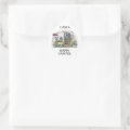 Shasta Camper Trailer RV Classic Round Sticker | Zazzle