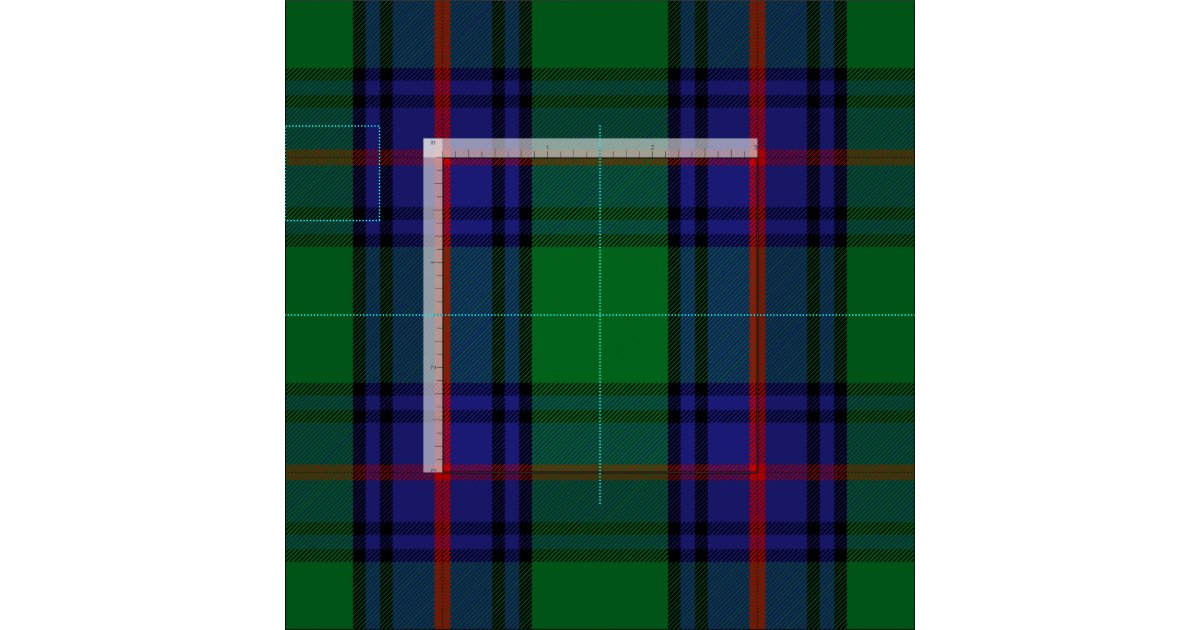 Shaw Tartan Print Fabric | Zazzle