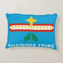 Shawnee Tribe Flag Decorative Pillow | Zazzle