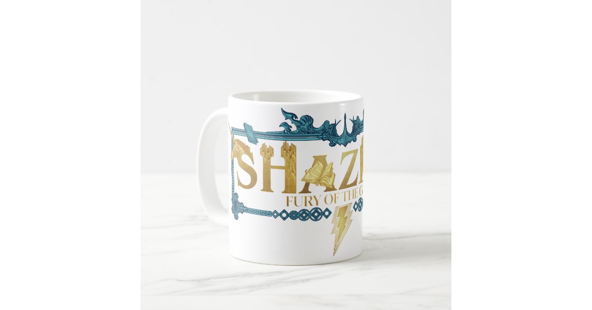 SHAZAM! Fury of the Gods | Mythical Logo Coffee Mug | Zazzle