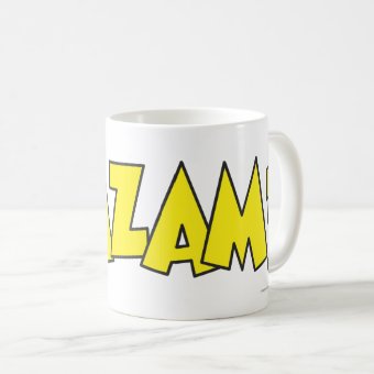 Shazam Logo Yellow Coffee Mug | Zazzle
