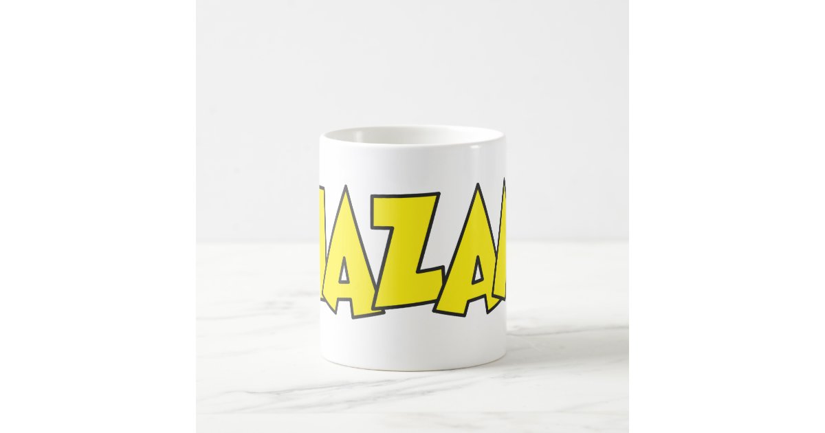 Shazam Logo Yellow Coffee Mug | Zazzle