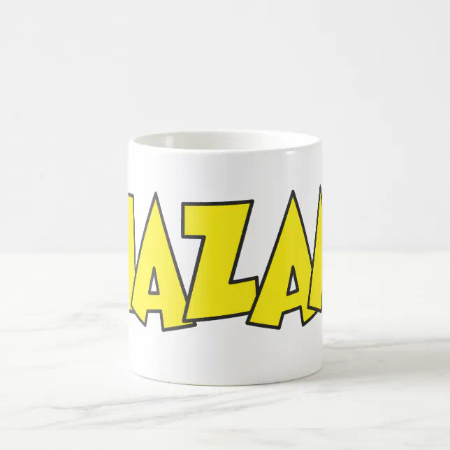 Shazam Logo Yellow Coffee Mug | Zazzle