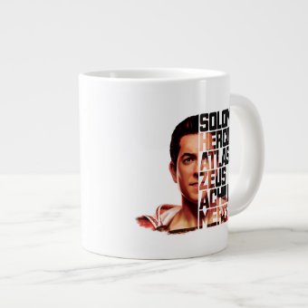 SHAZAM! | Shazam Closeup Acronym Graphic Giant Coffee Mug | Zazzle