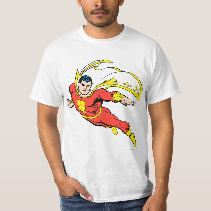 Shazam Soaring T-Shirt | Zazzle