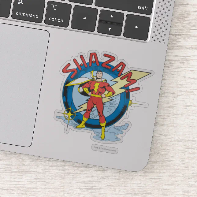 Shazam Sticker | Zazzle