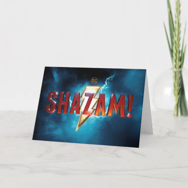 SHAZAM! | Theatrical Logo Card | Zazzle