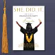 She Did It Graduation Invitation | Zazzle