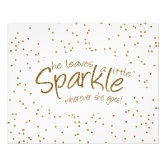 She Leaves A Little Sparkle Wherever She Goes Free Printable