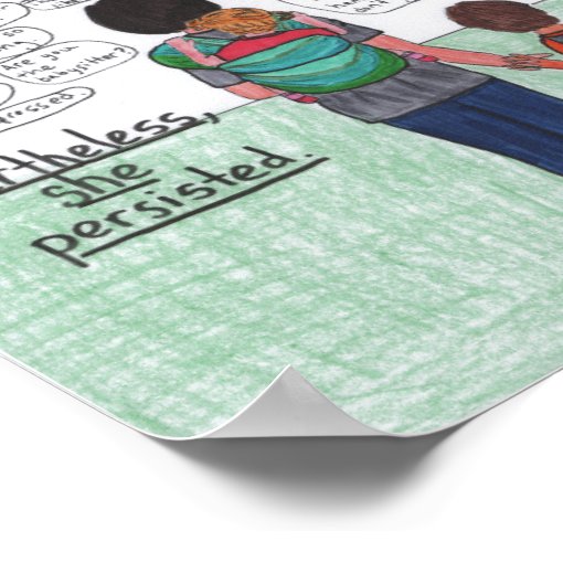 She Persisted (Motherhood) Poster | Zazzle