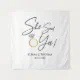 She said Yes! Engaged wedding Backdrop banner | Zazzle