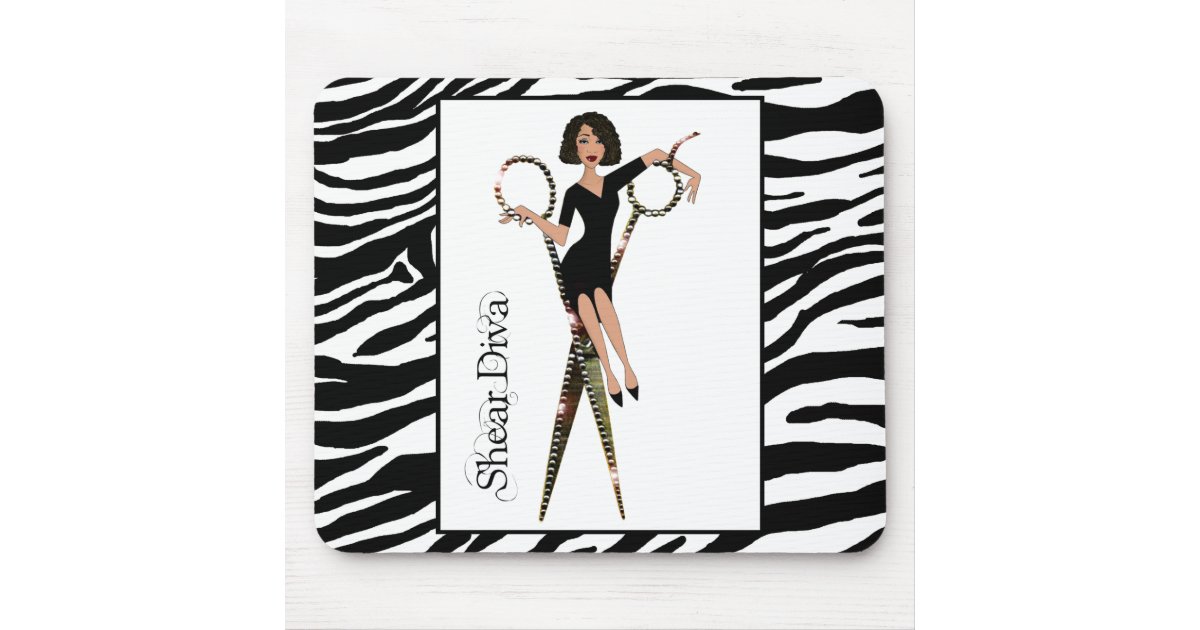 "Shear DIVA" Mousepad | Zazzle